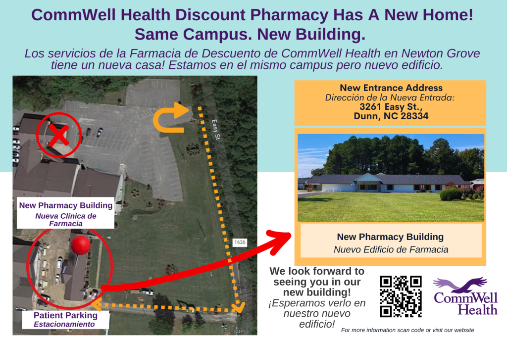 CommWell Health Newton Grove Pharmacy In Exciting New Building - Open ...