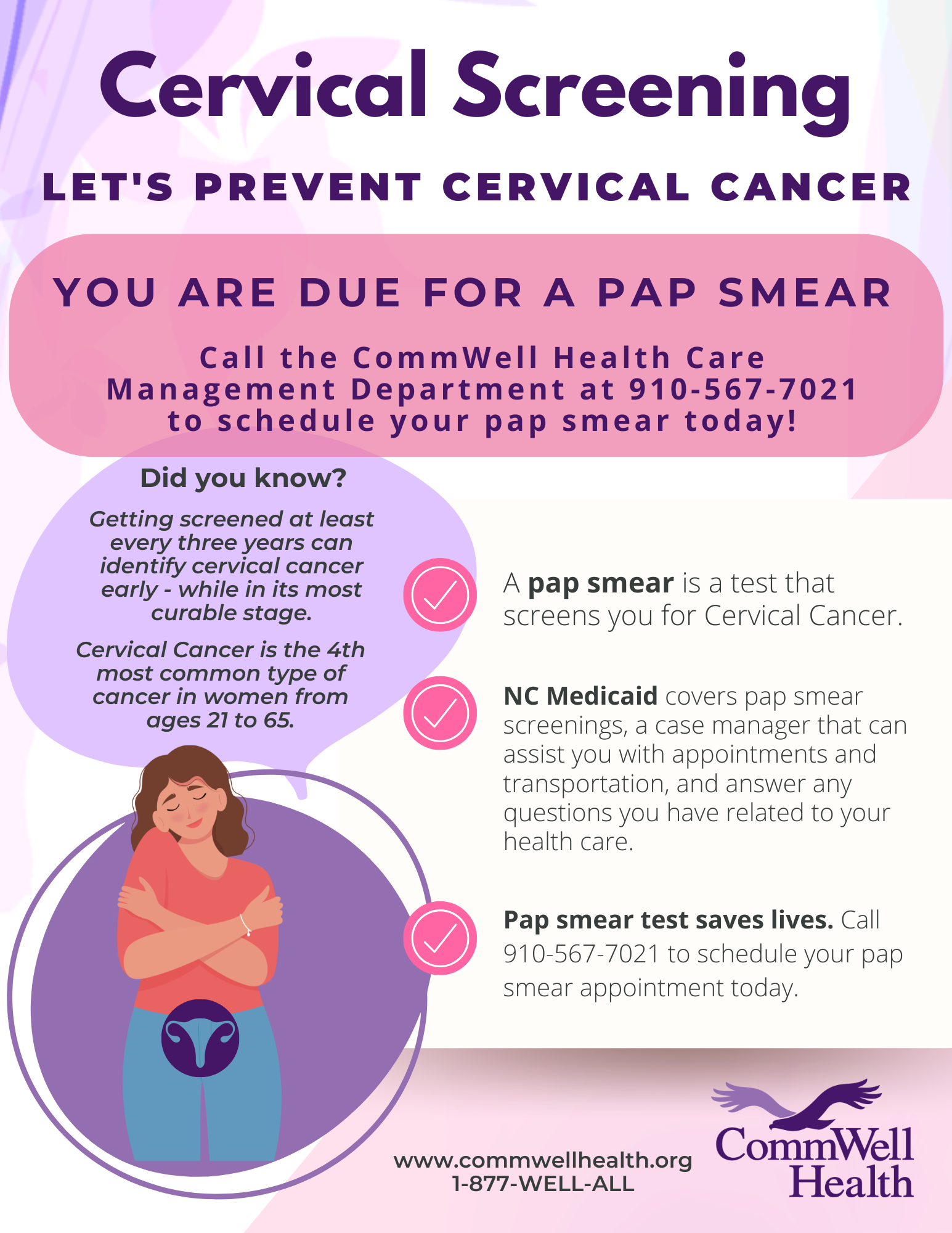 Cervical Cancer Awareness Month 2025 – Commwellhealth.org